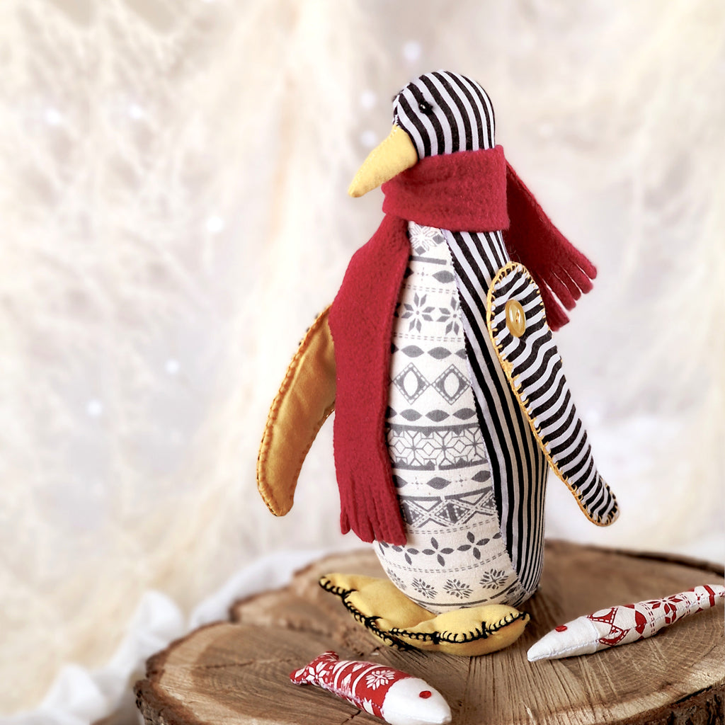 Penguin sewing pattern and tutorial – My Fabric Heaven