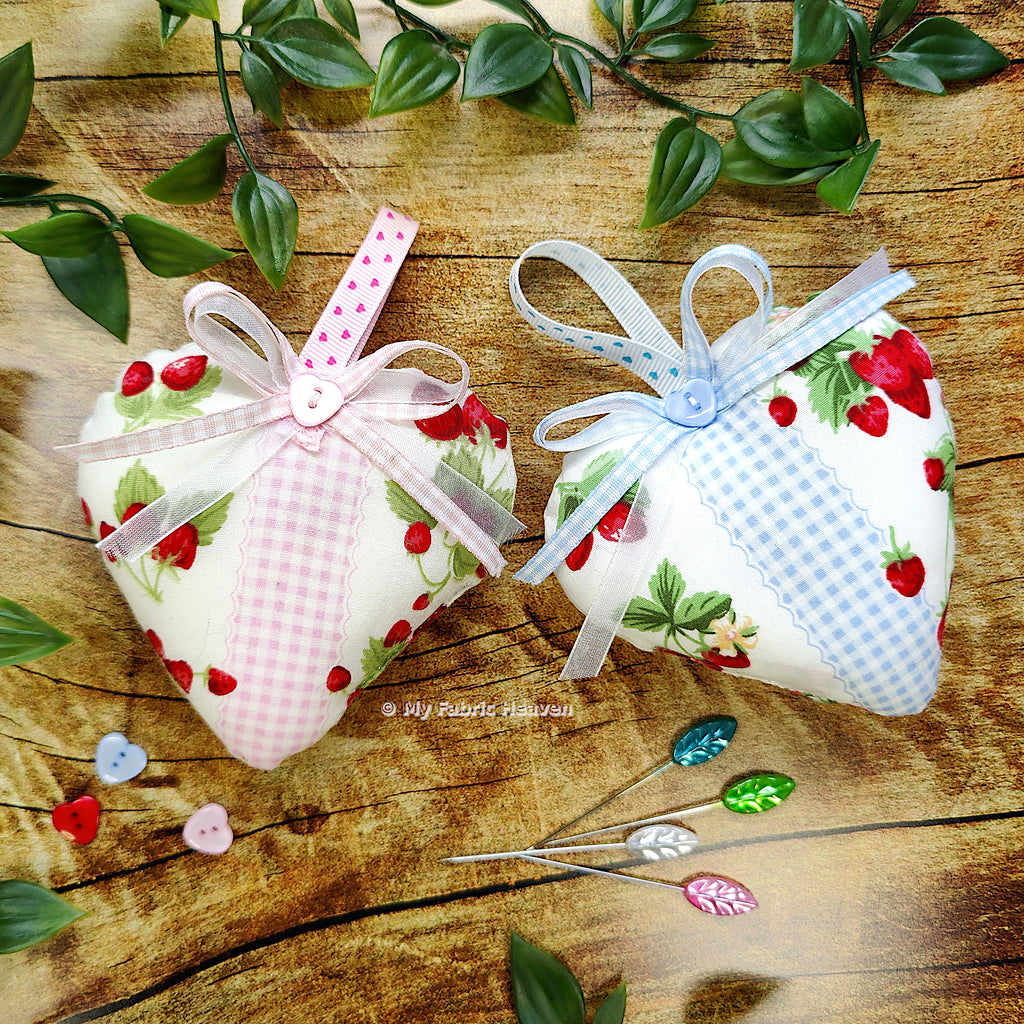 Valentine heart sewing pattern tutorial – My Fabric Heaven
